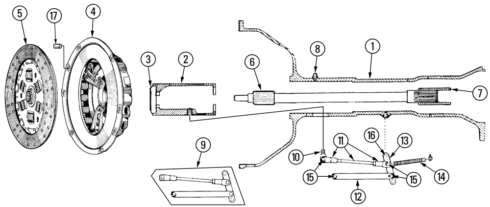 Morgan Clutch Plus 4 +4 Parts | morgan-spares.com