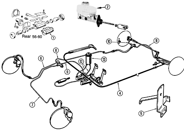 Brake Parts for Morgan 4/4 | morgan-spares.com